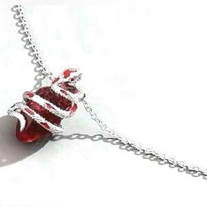 Accessories | Serpent Wrapped Heart Metallic Snake Anatomy Cardiac ...